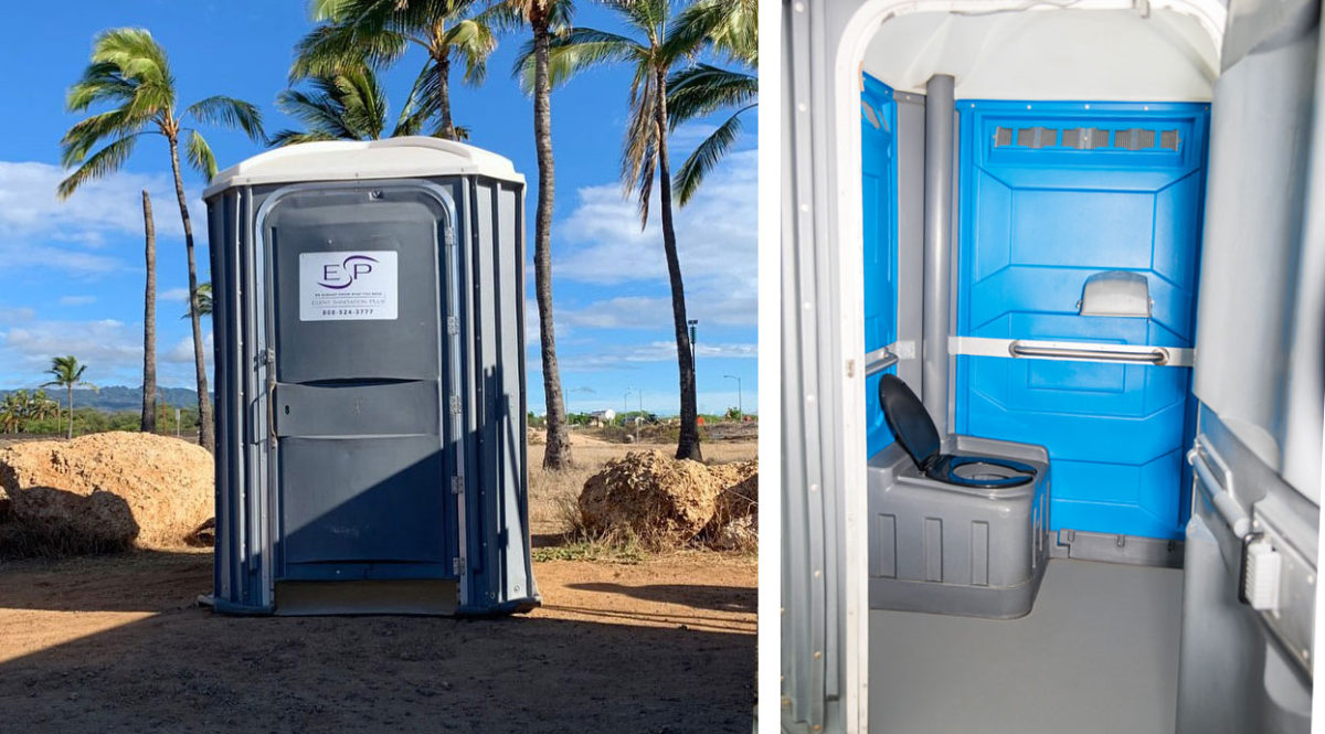 Affordable Standard Toilet Rentals on Oahu - Event Sanitation Plus