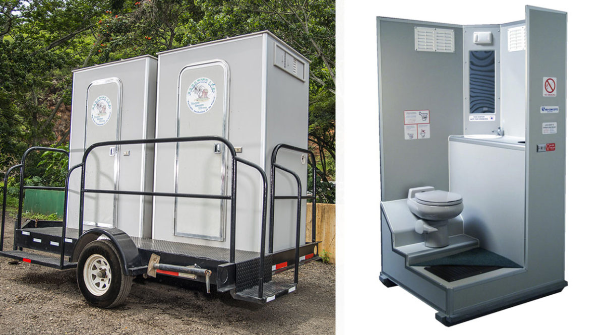 Executive Restroom Trailer Rentals on Oahu - Event Sanitation Plus